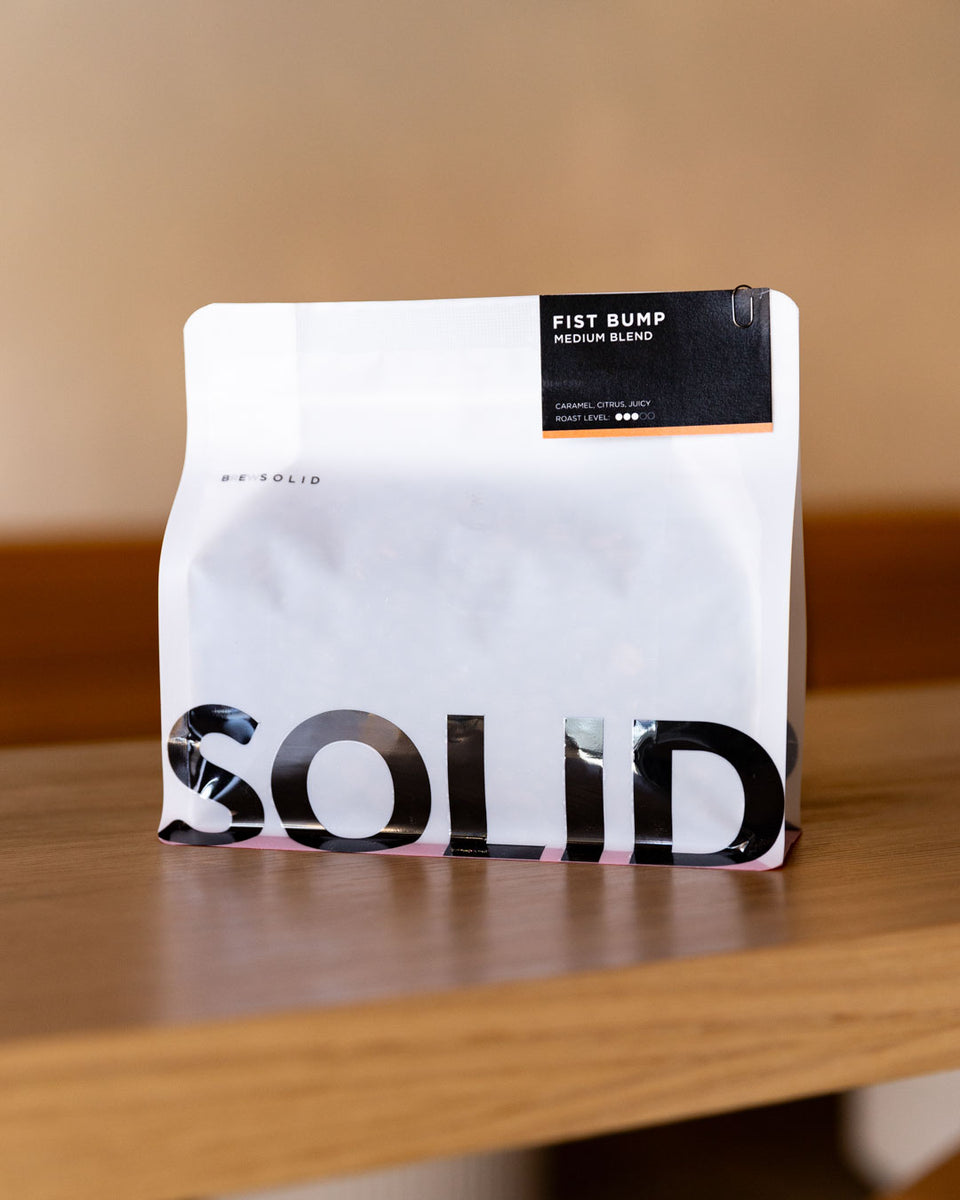 Fist Bump - Medium Blend - 10 oz – Solid Coffee Roasters